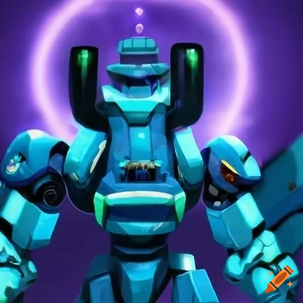 My little pony themed mech robot on Craiyon