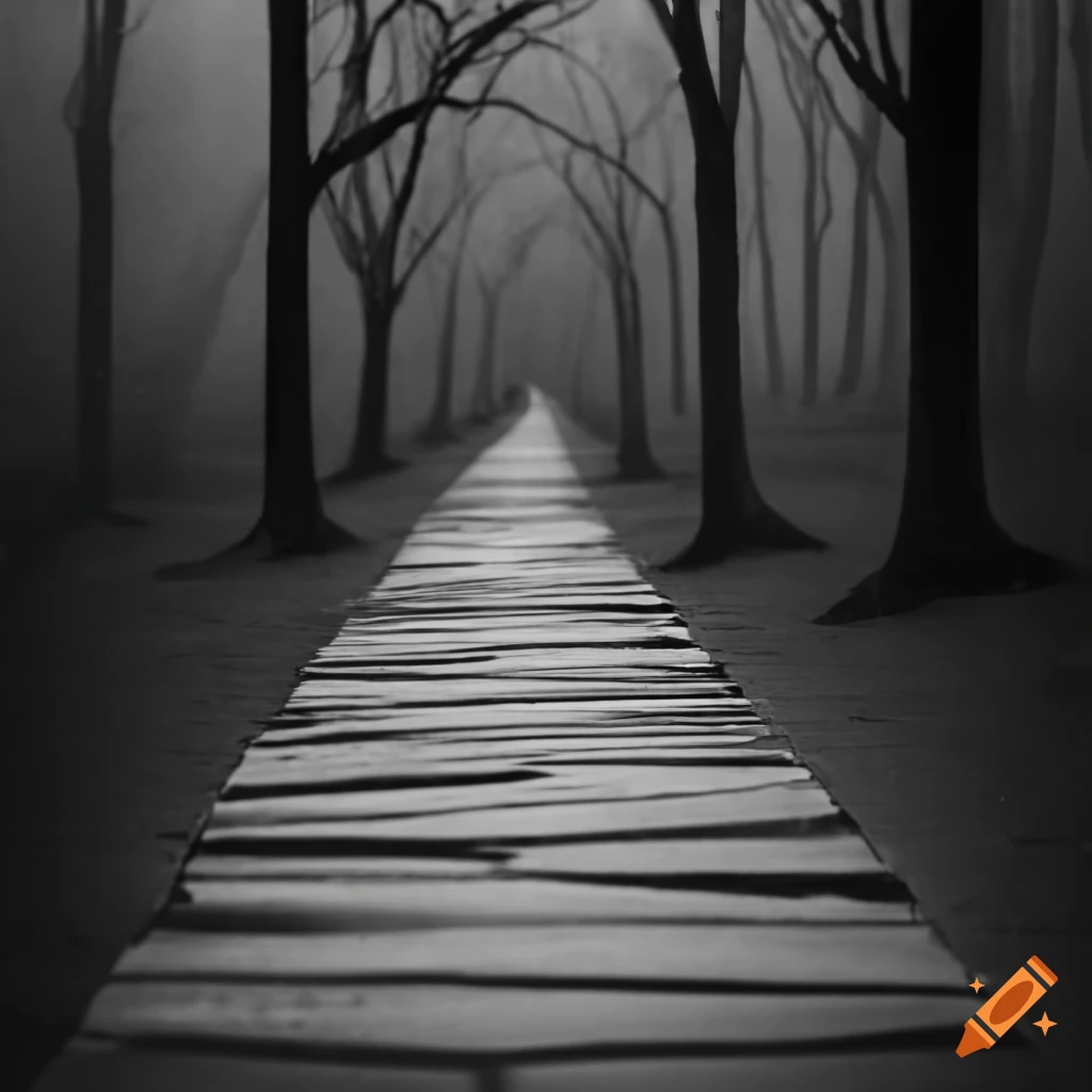 Difficult path on Craiyon