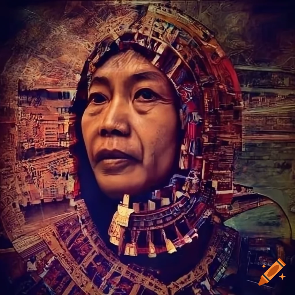 Dynamic digital collage of philippine culture and mechanical ...