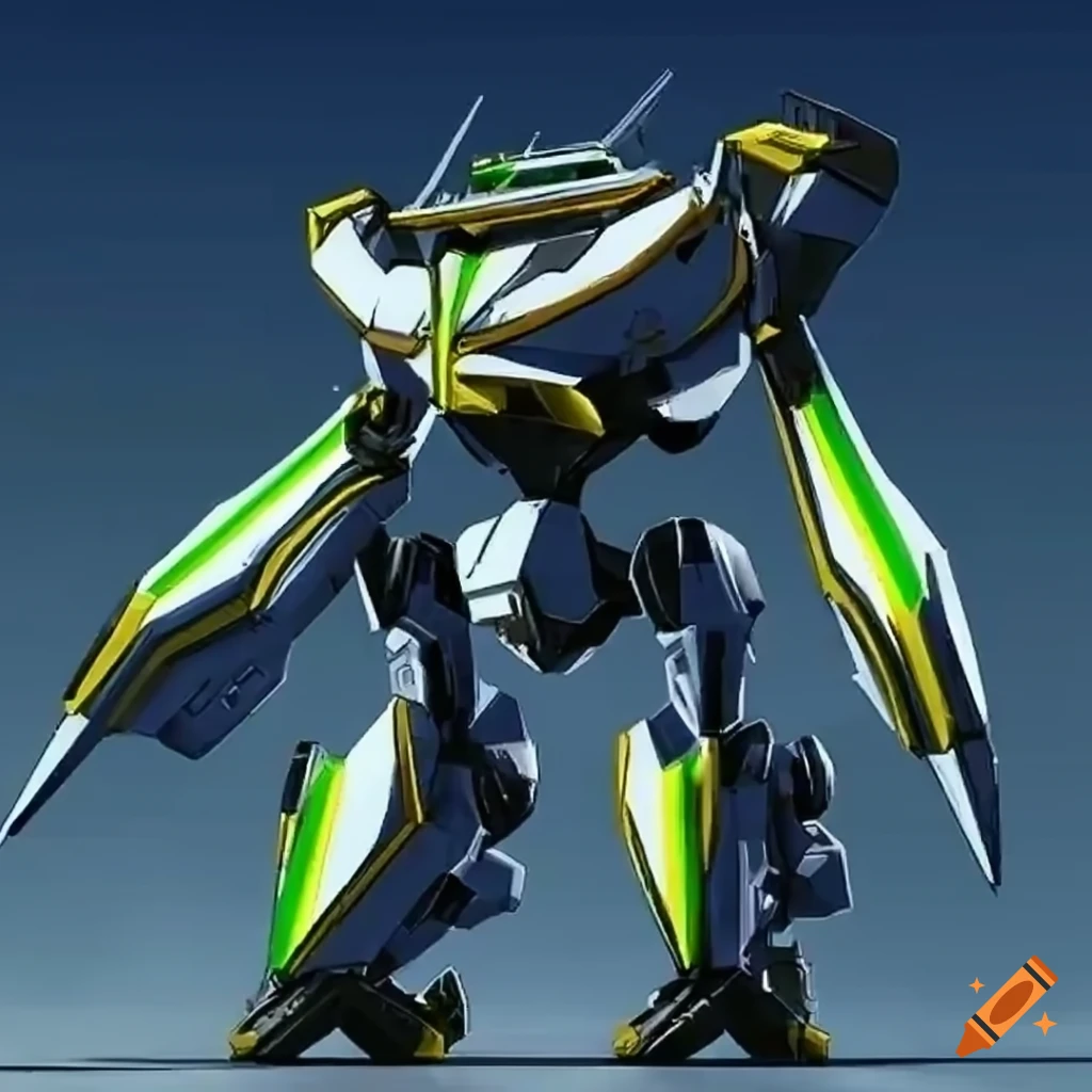 Detailed light mech in code geass with powerful and athletic design on ...