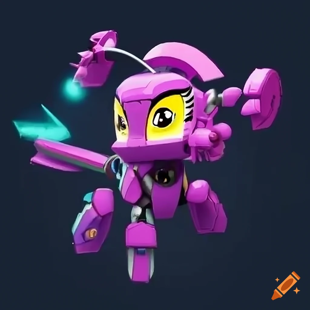 My little pony mech on Craiyon