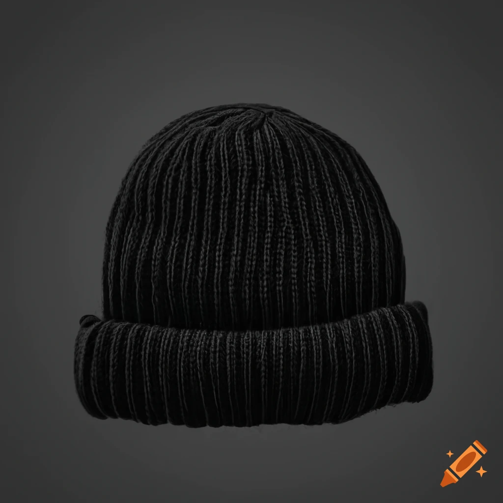 Beanie hat texture on Craiyon