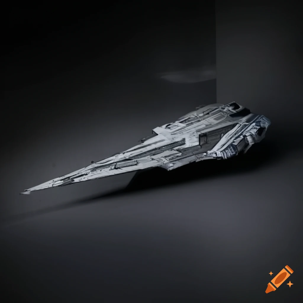 Fictional starship from star wars on Craiyon