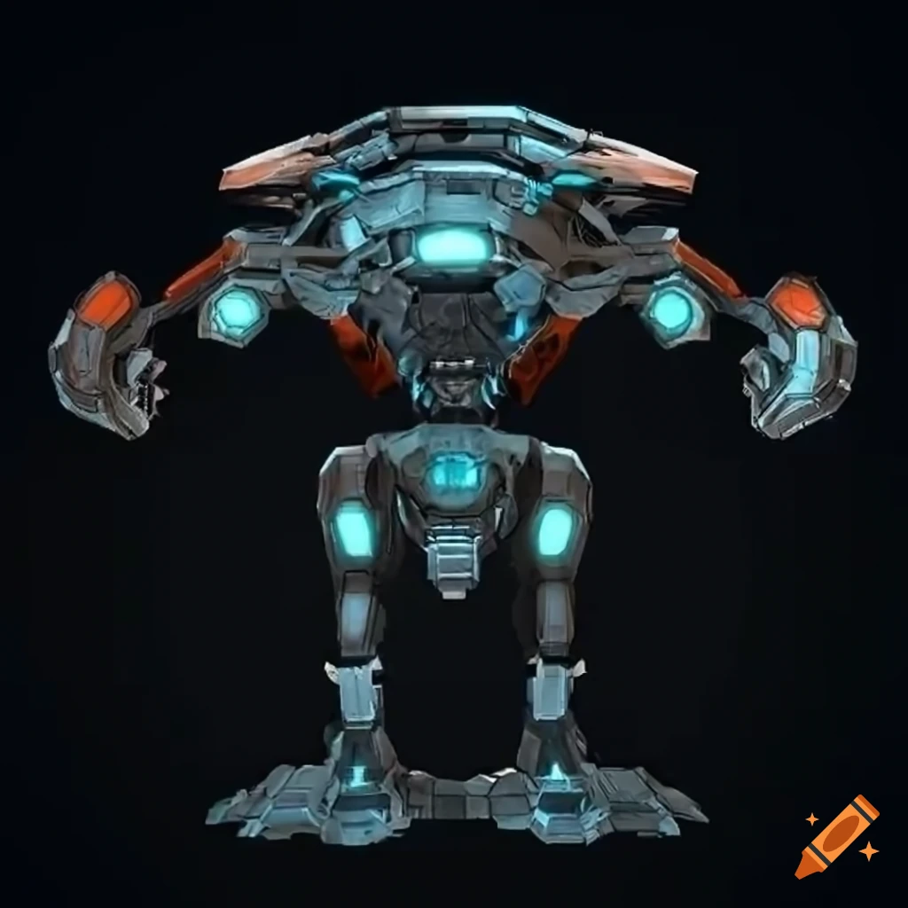 Sleek and powerful mech suit in subnautica series on Craiyon