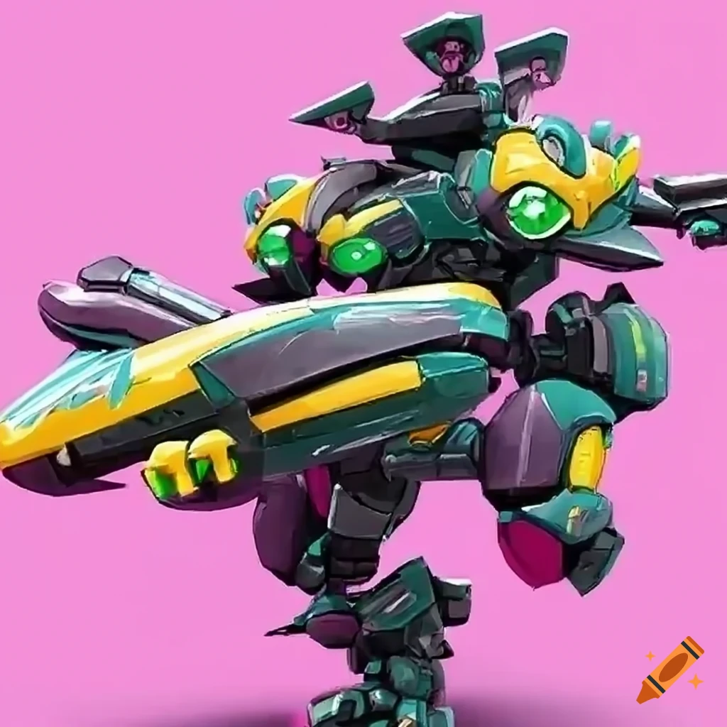 My little pony sleek mech on Craiyon