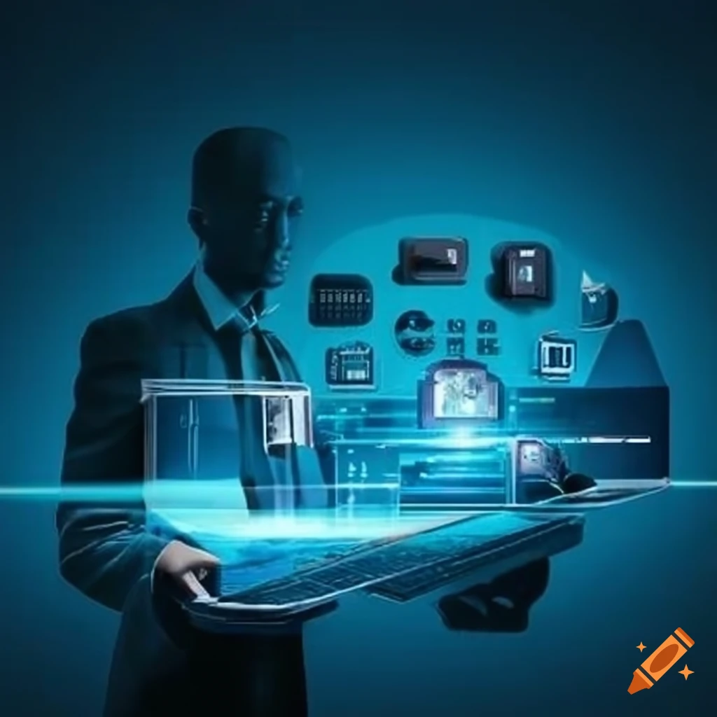 Developing infrastructure solutions for efficient business operations with modern tools on Craiyon