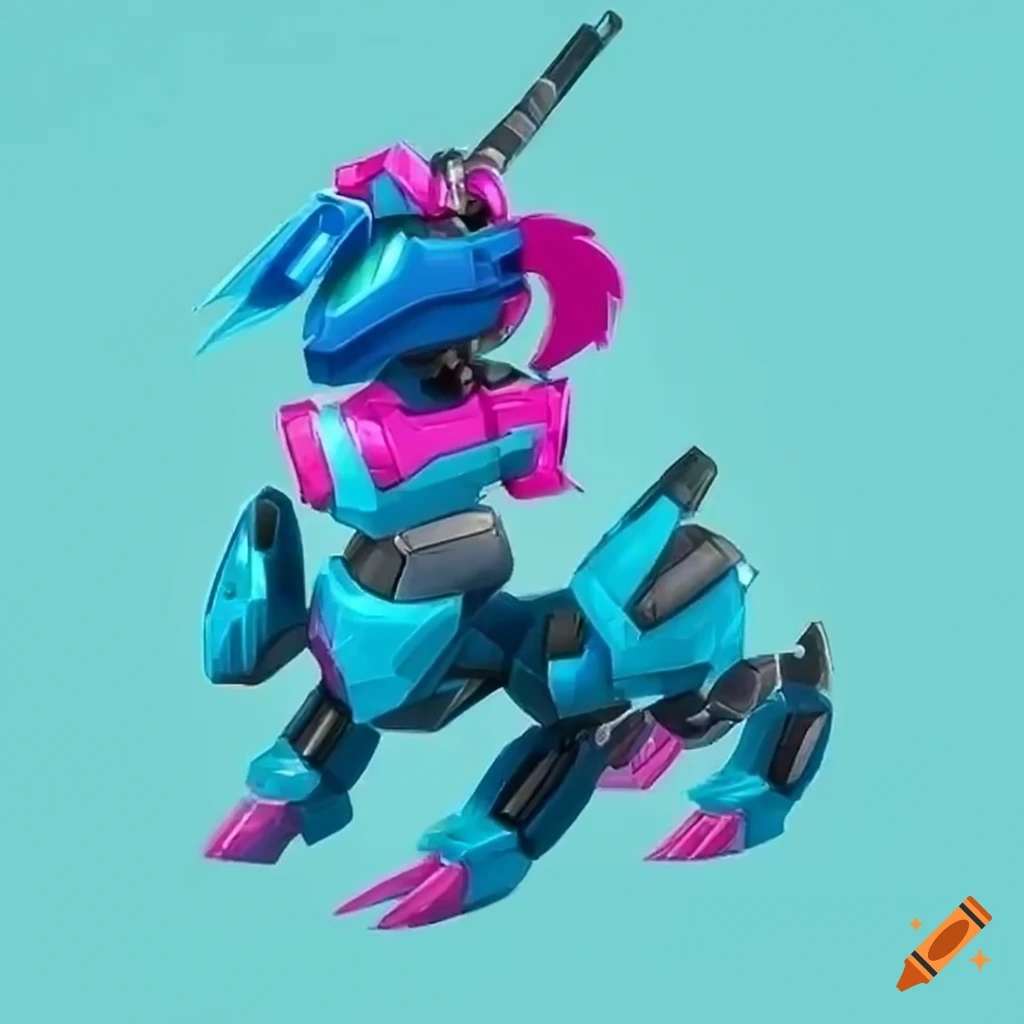 My little pony mech on Craiyon