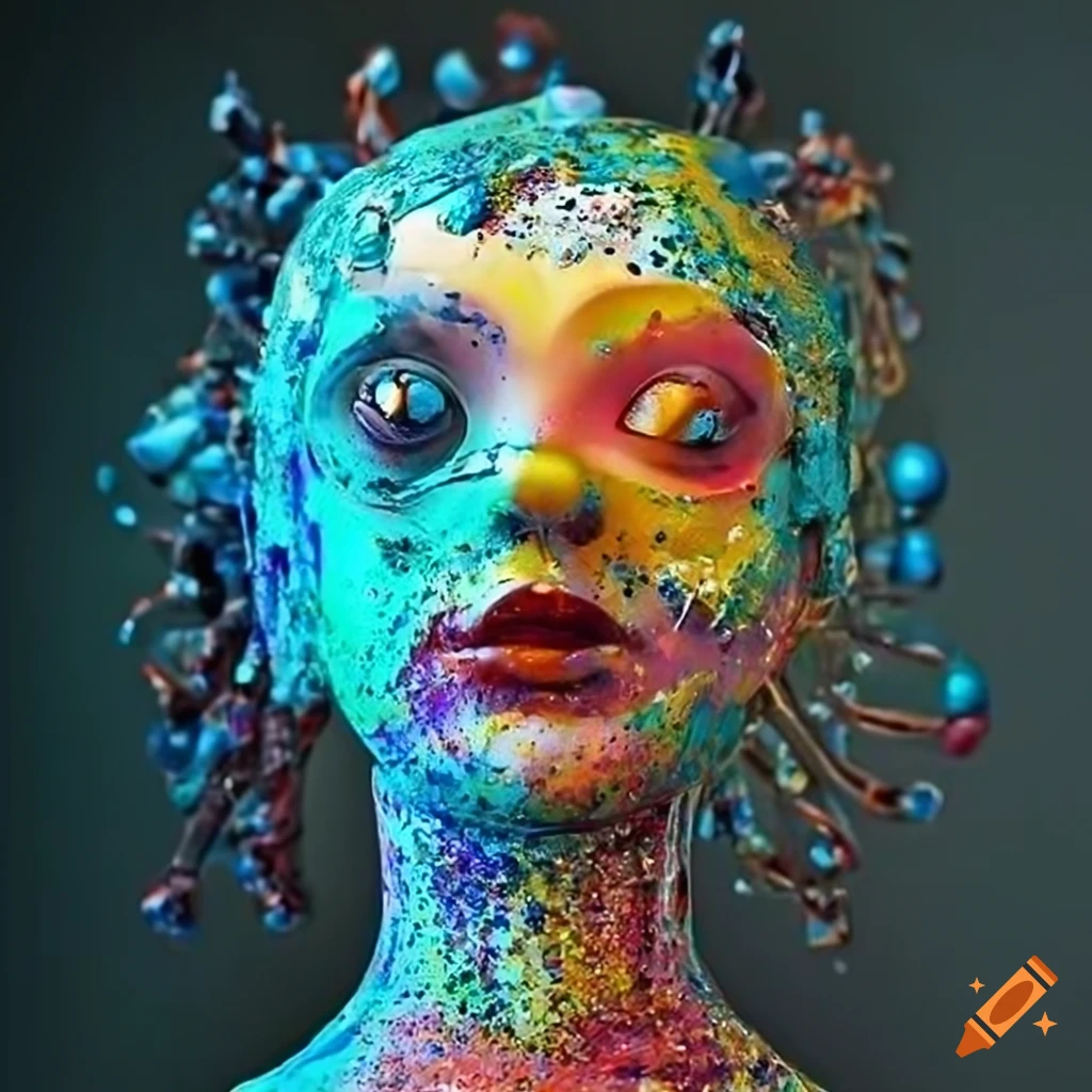 Sculpted figures in 4k ultra hd quality with intricate details and ...