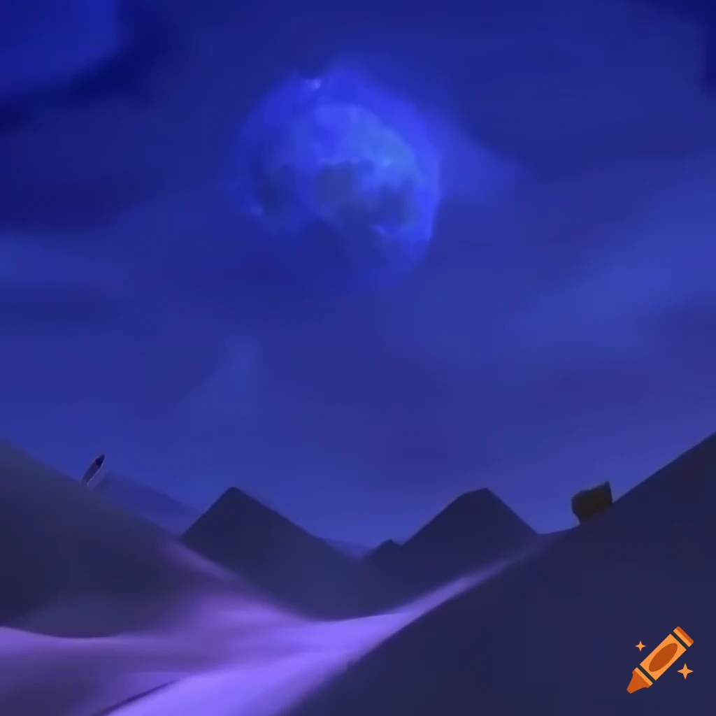 Super mario 64 starlight skyrise landscape on Craiyon