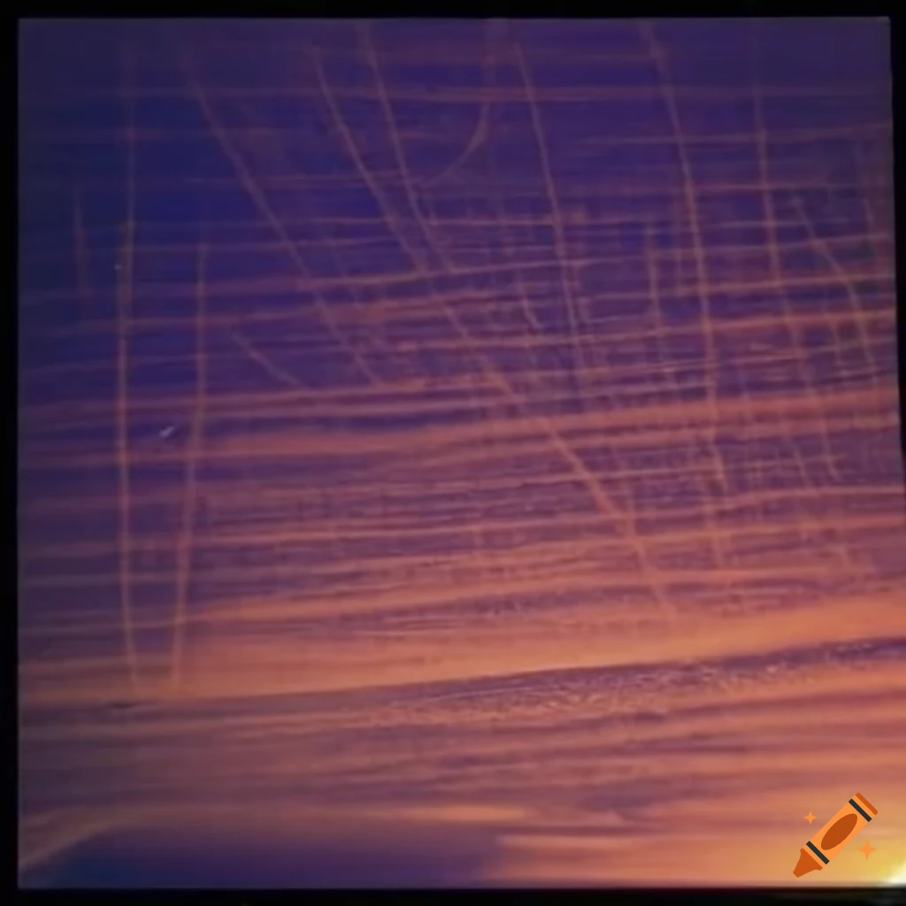 Midwestern town in 2003 with slushwave aesthetic on Craiyon