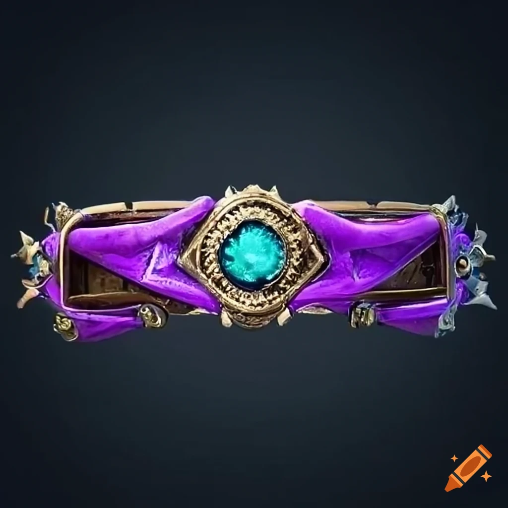 Front view of a noble magic belt on Craiyon