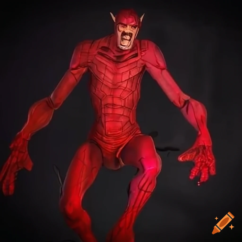 Red skull character from marvel on Craiyon