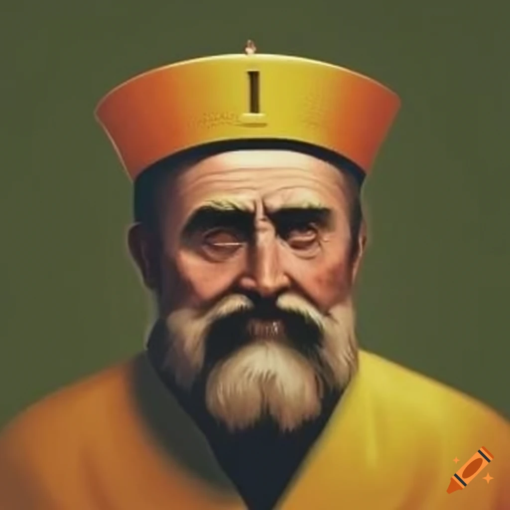 Stoic sci-fi saint with telepathic powers on Craiyon