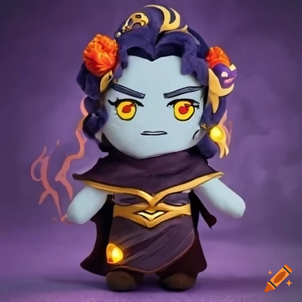 Hades greek god plushie on Craiyon