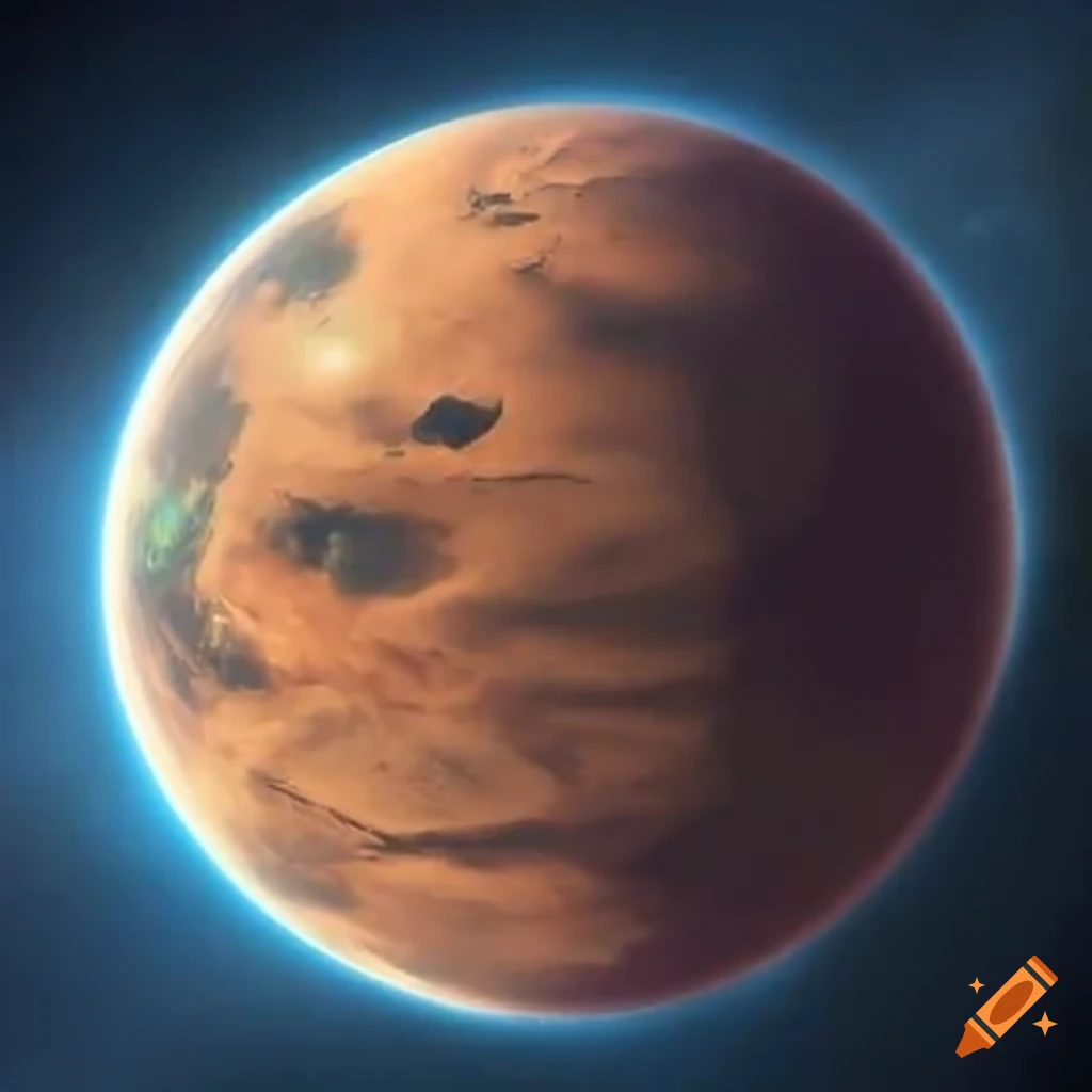 Tau city on desert planet viewed from space in Warhammer 40k universe ...