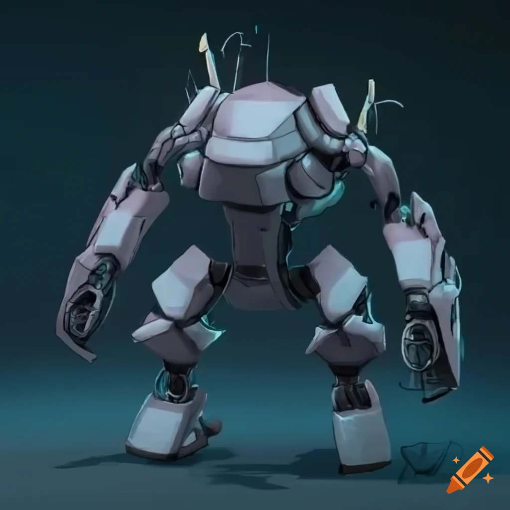 Mechanical rendering of my little pony, ideal for animations on Craiyon