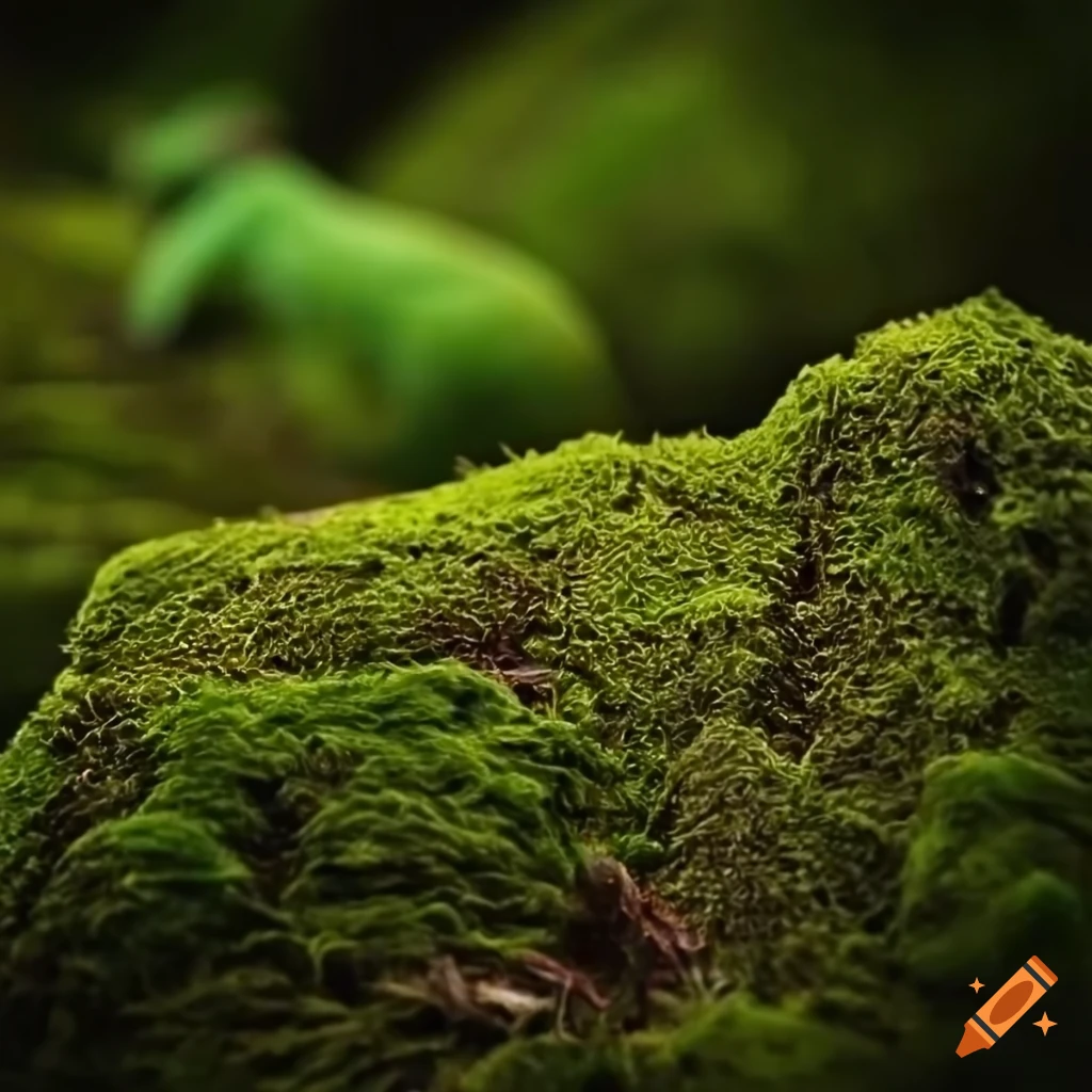 Unique moss-covered family gradunza on Craiyon
