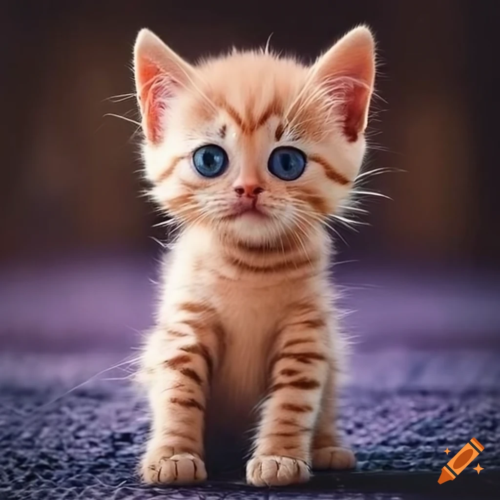 Baby cat on Craiyon
