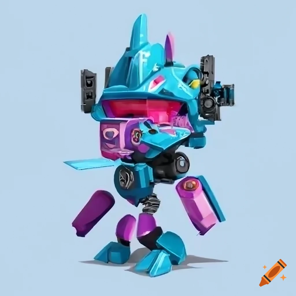 Customized my little pony mech on Craiyon