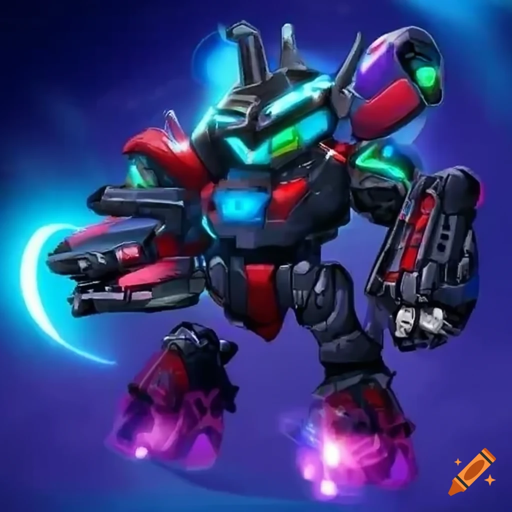 My little pony sleek mech on Craiyon