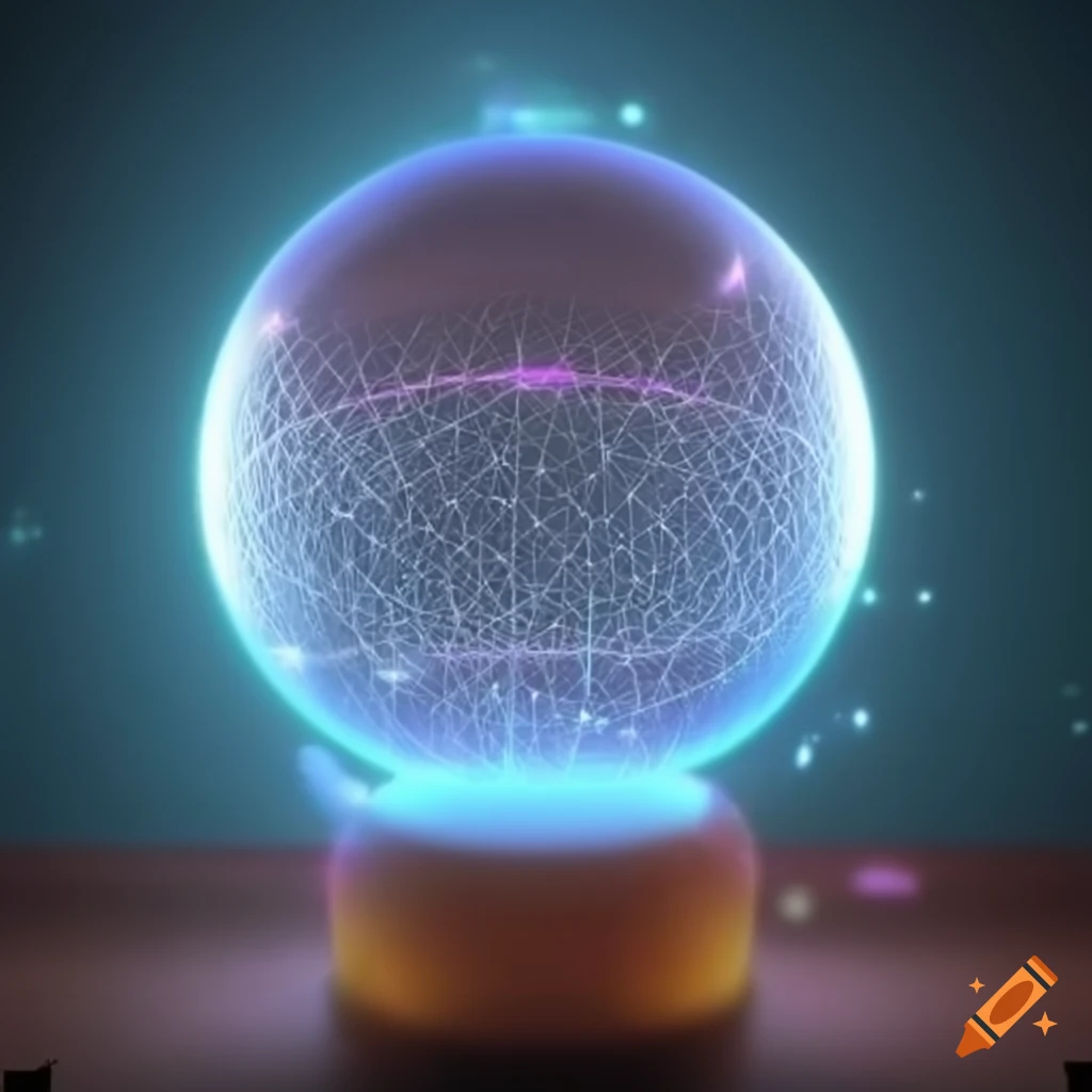 Quantum physics and technology concept with advanced lighting effects ...