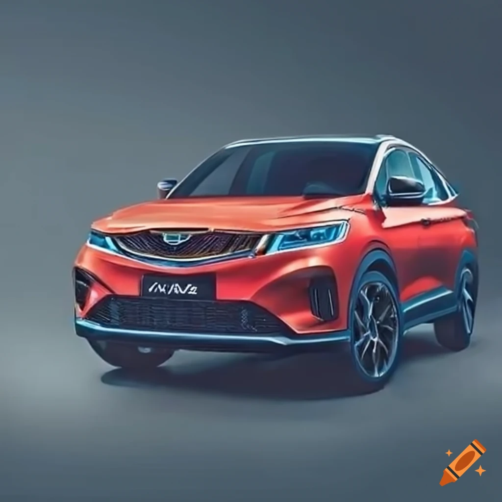 Geely coolray on Craiyon