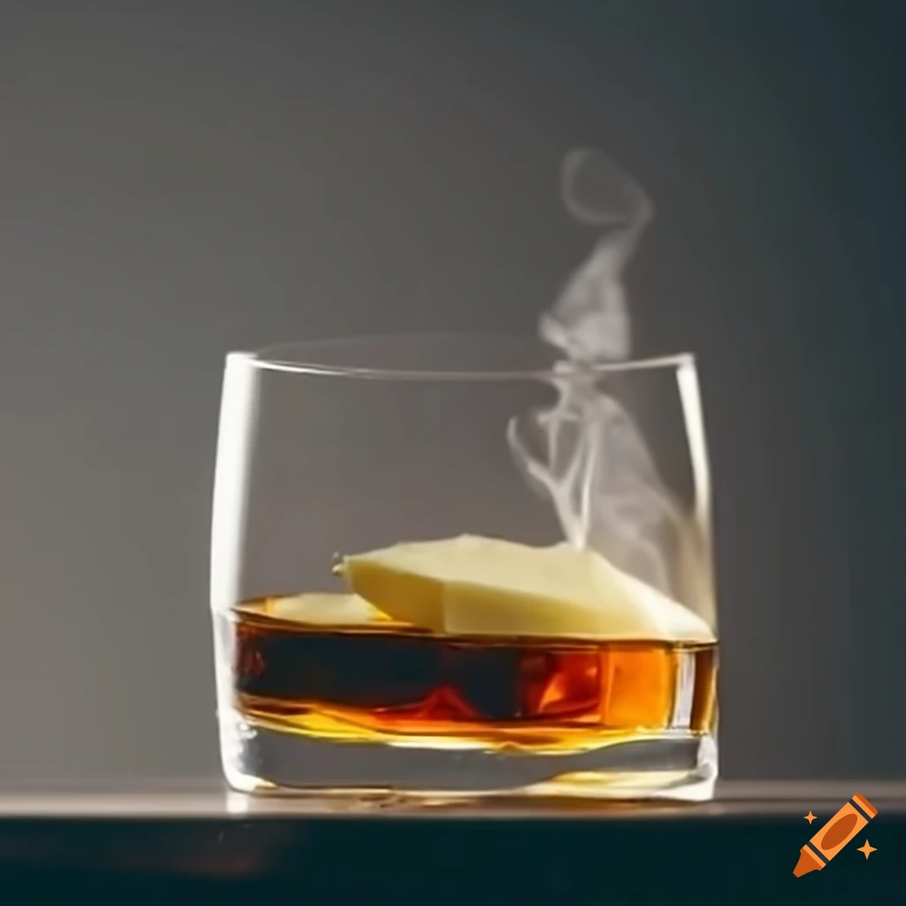 Stick Of Butter With A Glass Of Whiskey On Craiyon