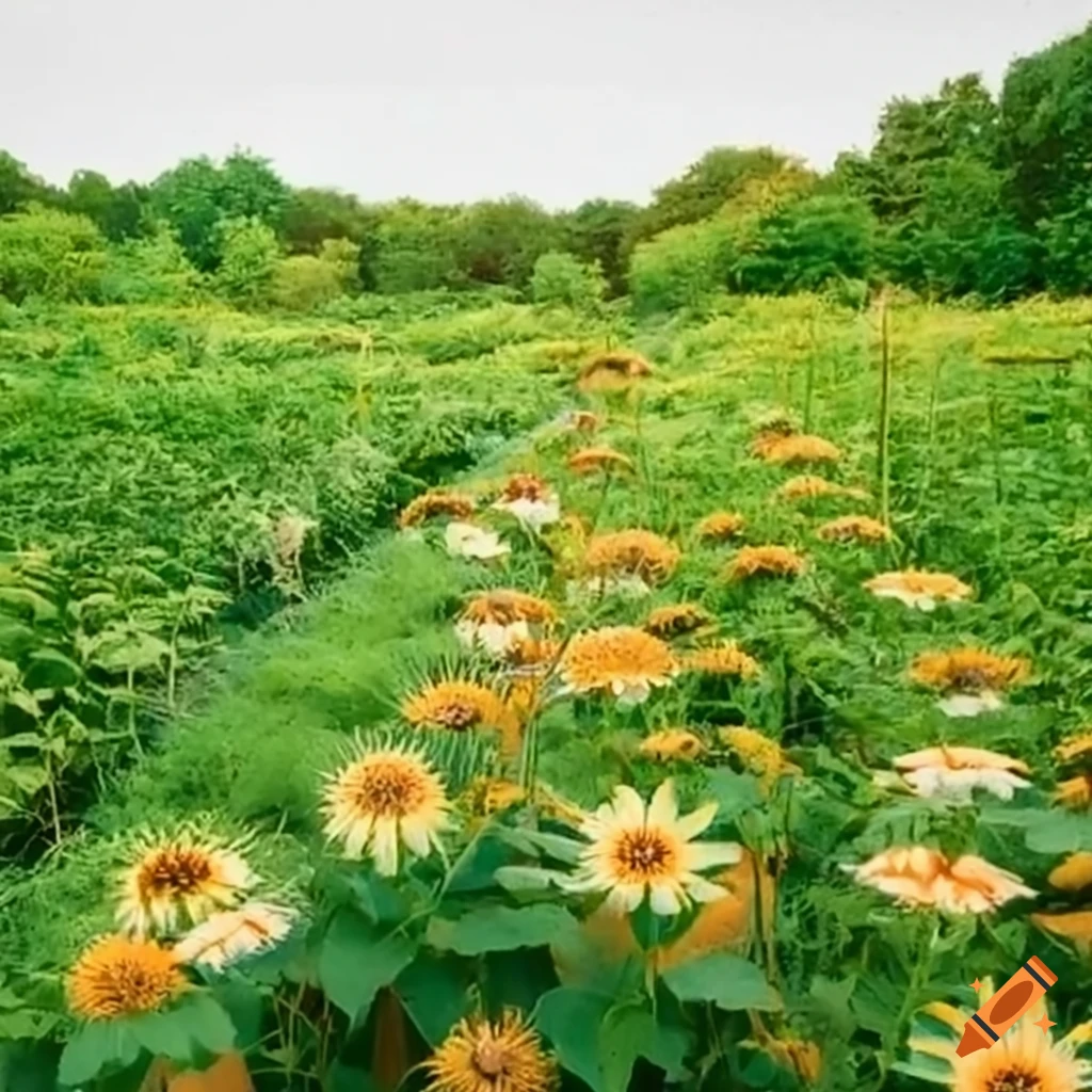 Native plant cultivation on the farm on Craiyon
