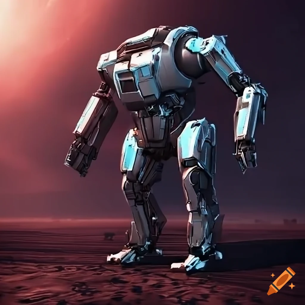 8k full resolution epic streamlined futuristic mech on Craiyon
