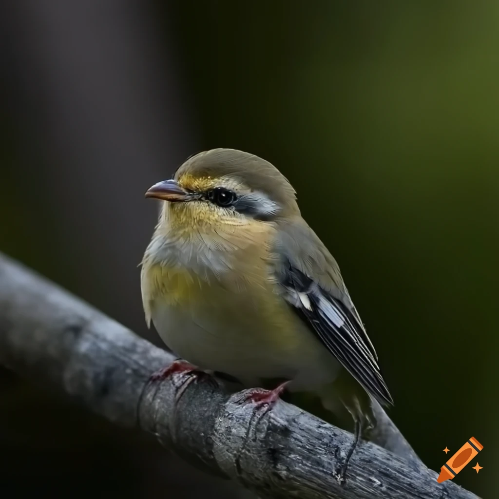 Small bird on Craiyon