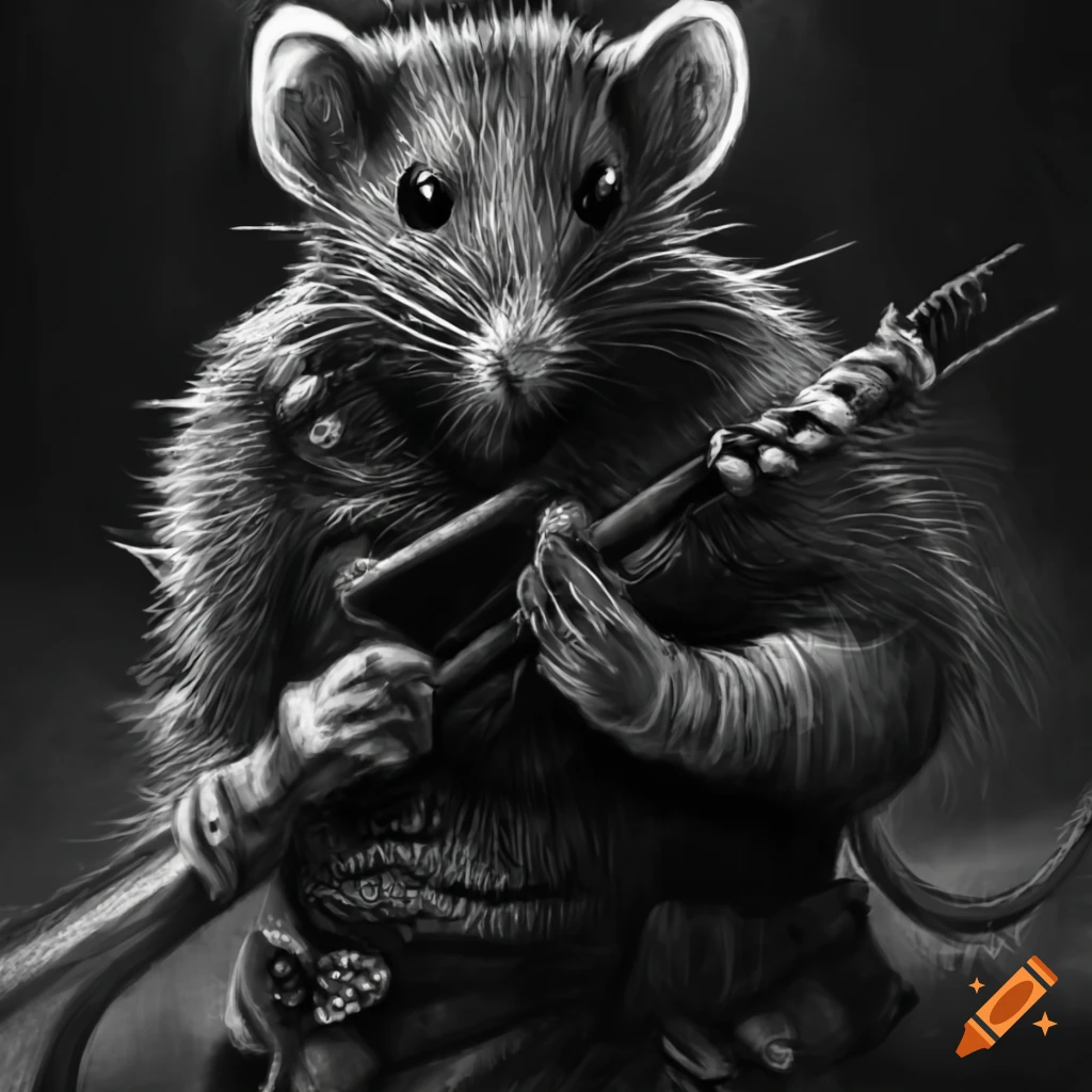 Group of rats gathering on Craiyon