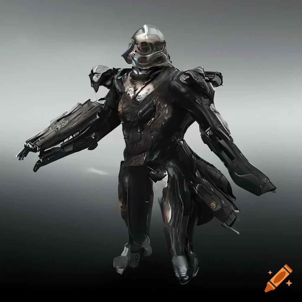 Full resolution epic streamlined futuristic mech on Craiyon