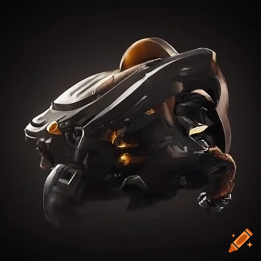 Epic streamlined futuristic mech in 8k resolution on Craiyon