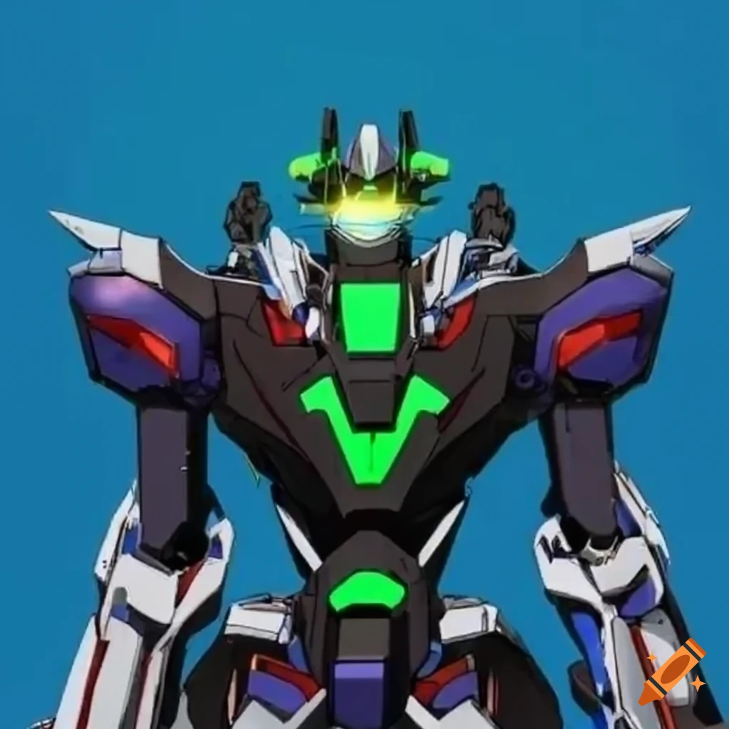 Detailed light mech style in code geass with powerful and athletic ...