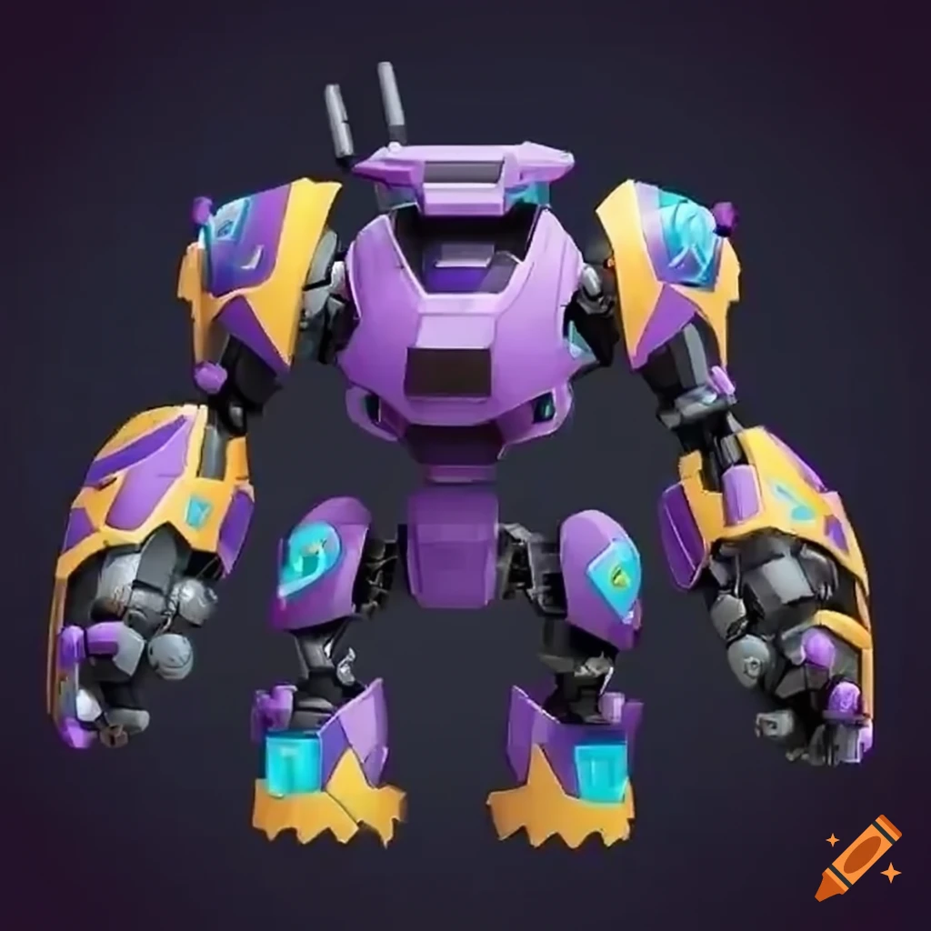 Mechanical my little pony robot on Craiyon