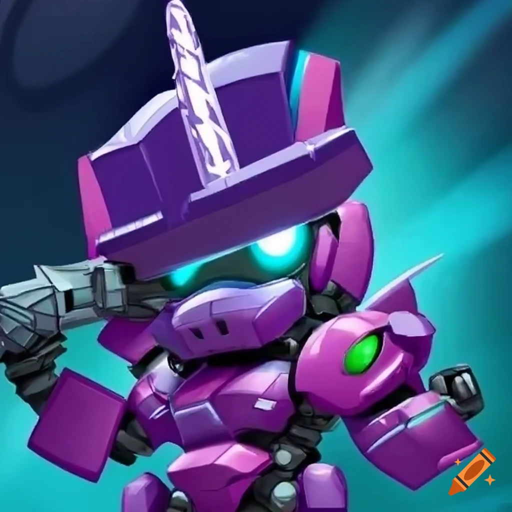 My little pony-inspired mech design on Craiyon