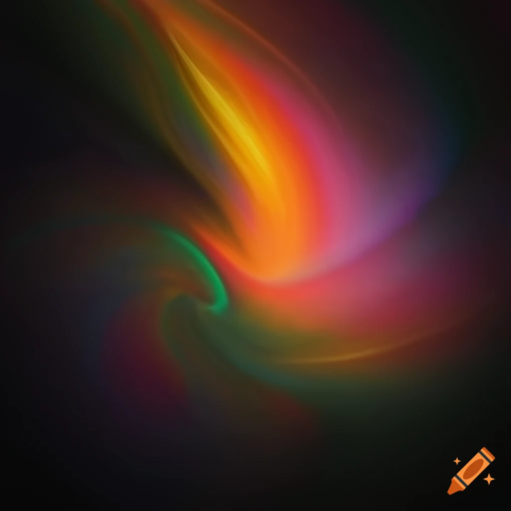 Abstract artwork with heavy light effects on Craiyon