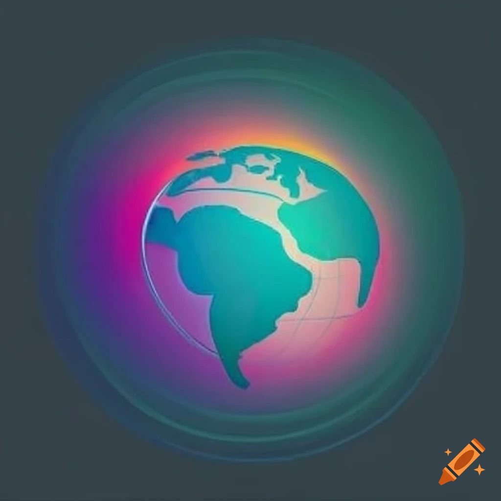 Interconnected lines forming a globe for symbolizing international ...