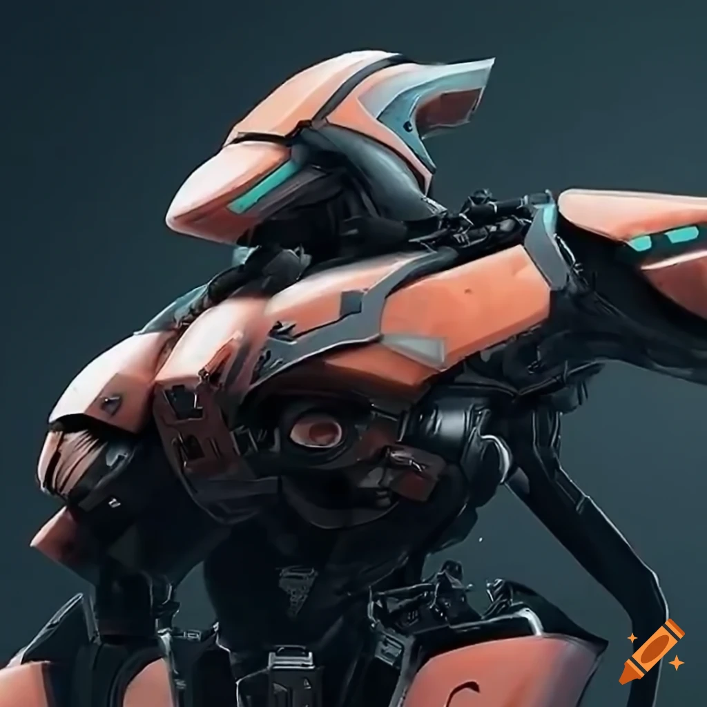 8k full resolution futuristic mech in an epic streamlined design on Craiyon