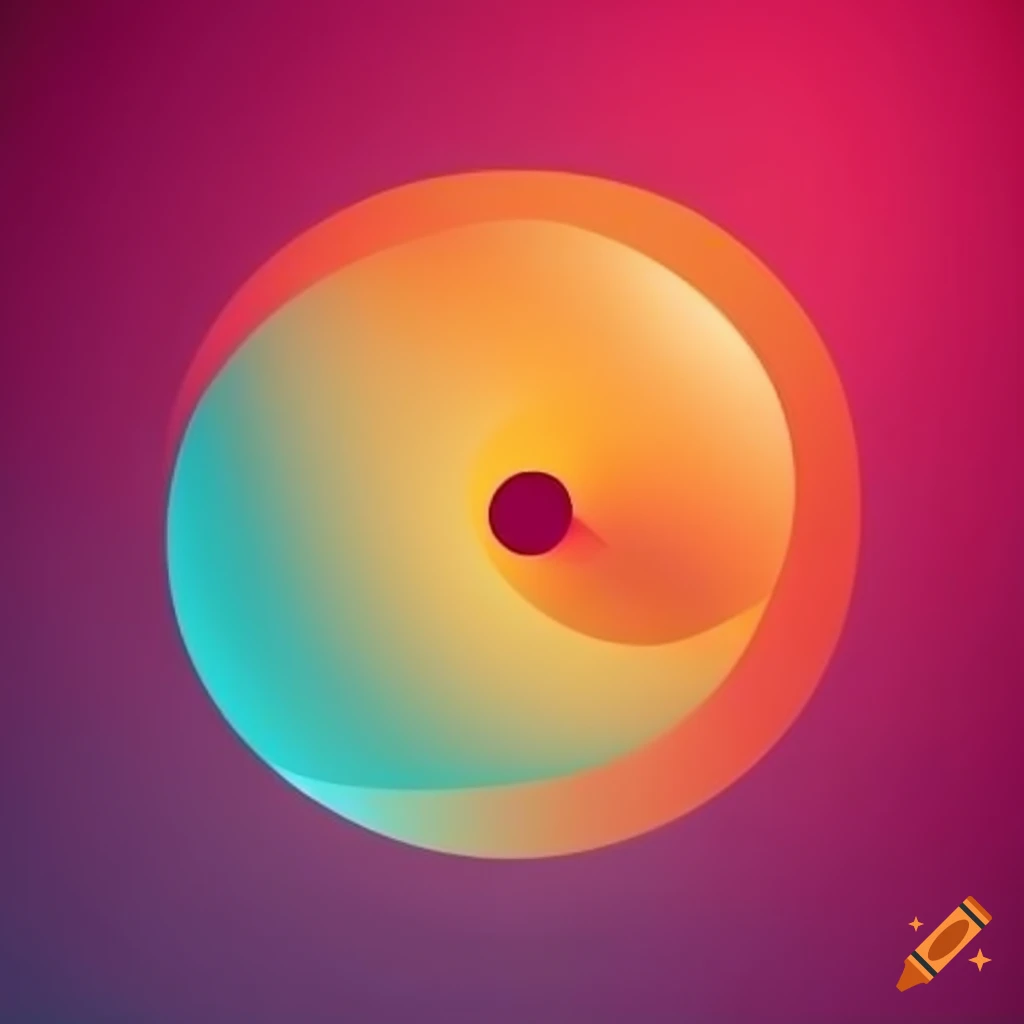 Abstract design for a youtube icon on Craiyon