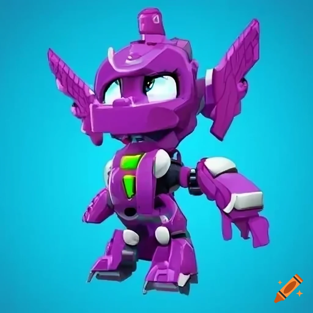 My little pony mech on Craiyon
