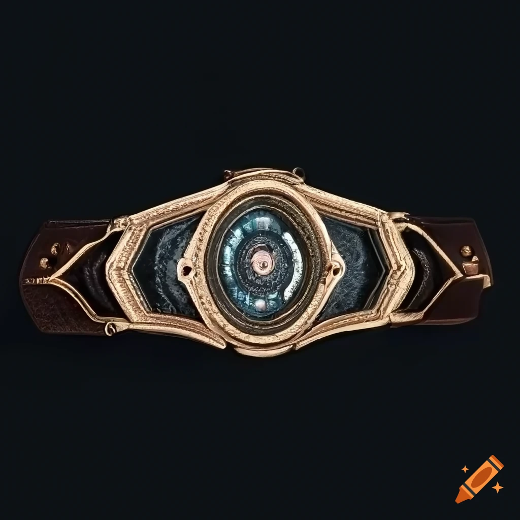 Front view of a noble magic belt on Craiyon