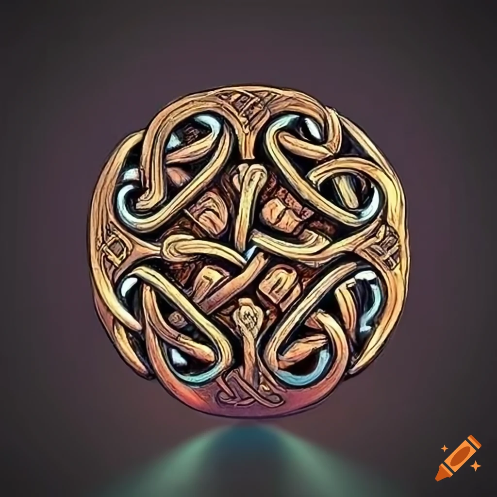 Celtic knots on Craiyon