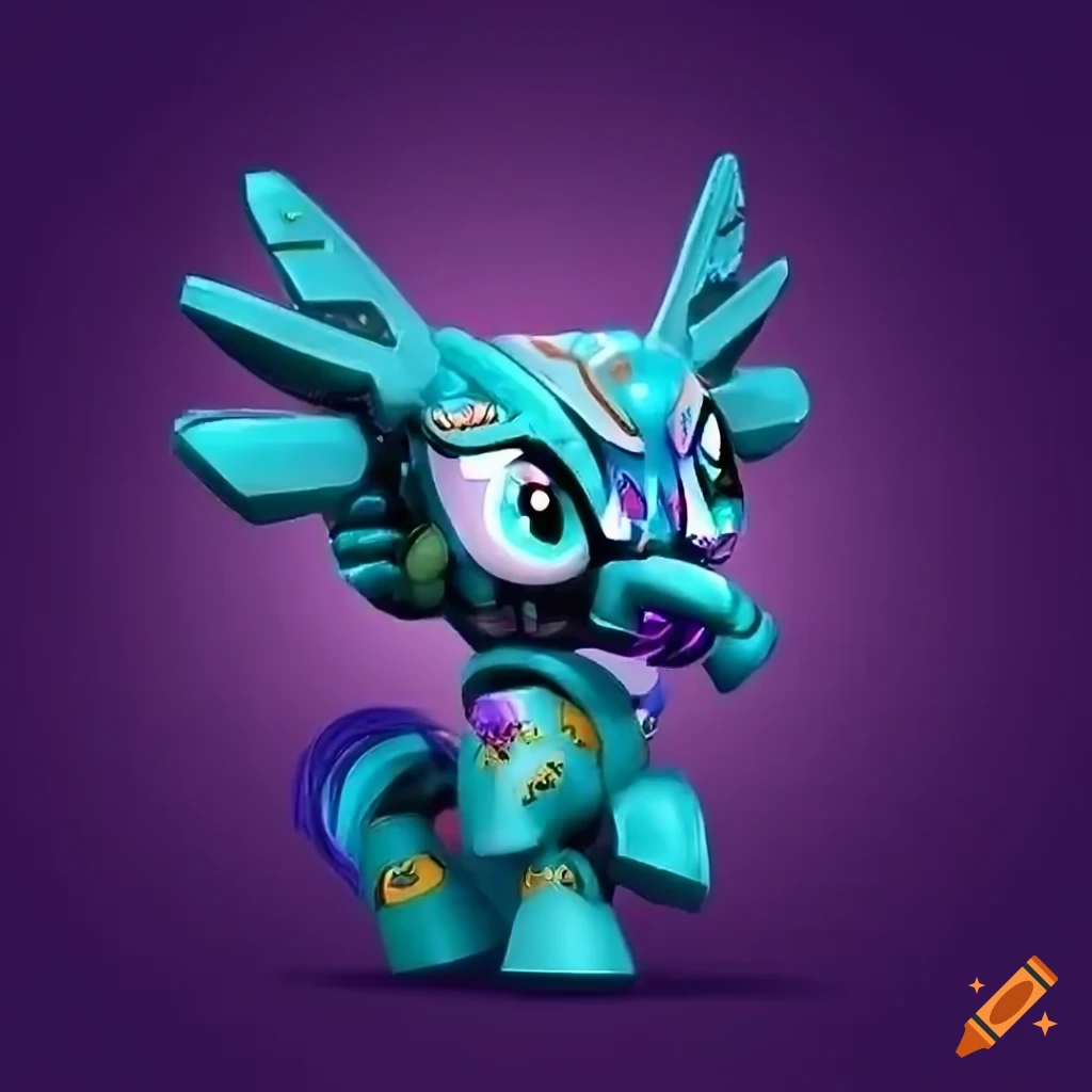 My little pony mech on Craiyon