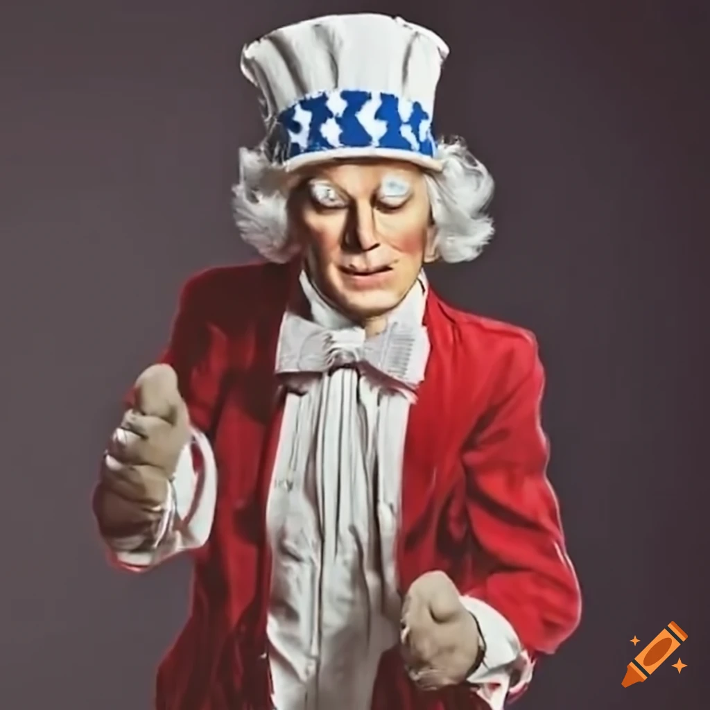 Uncle sam dancing on Craiyon