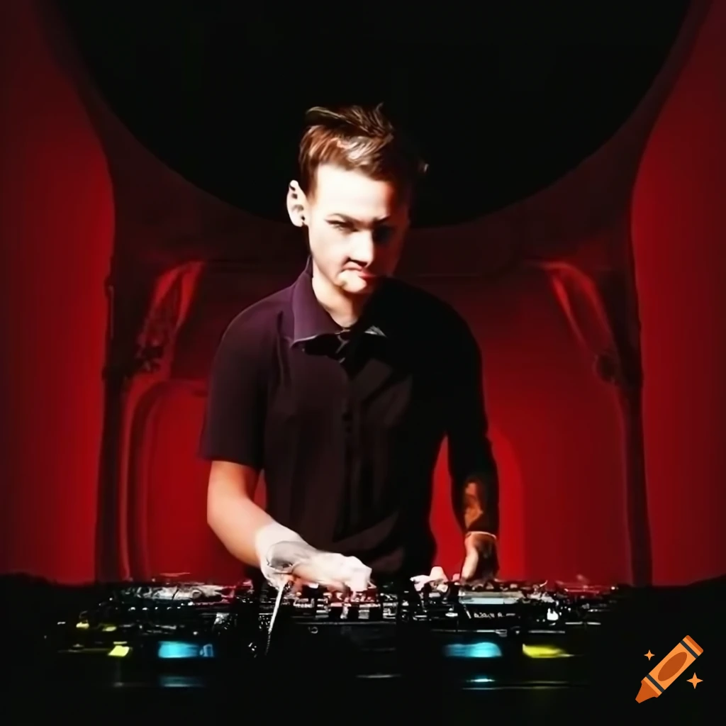 Album cover for dance music by dj teki on Craiyon