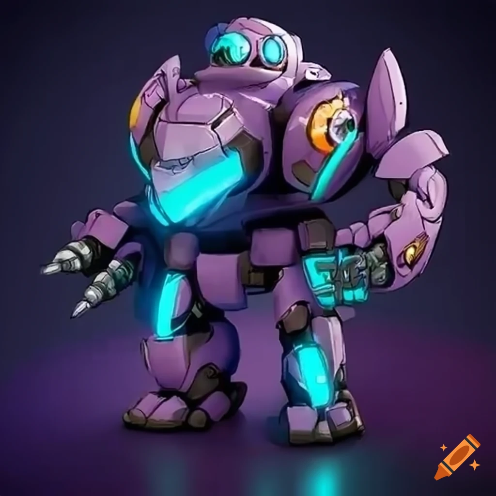 Custom my little pony mech design on Craiyon