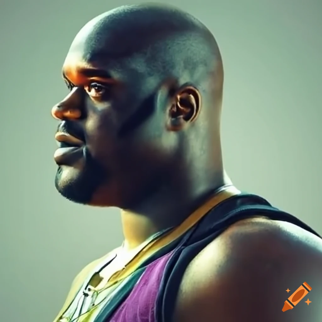 Shaq on Craiyon
