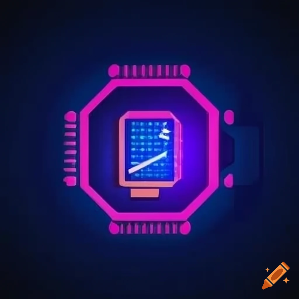 Embedded systems engineering logo on Craiyon