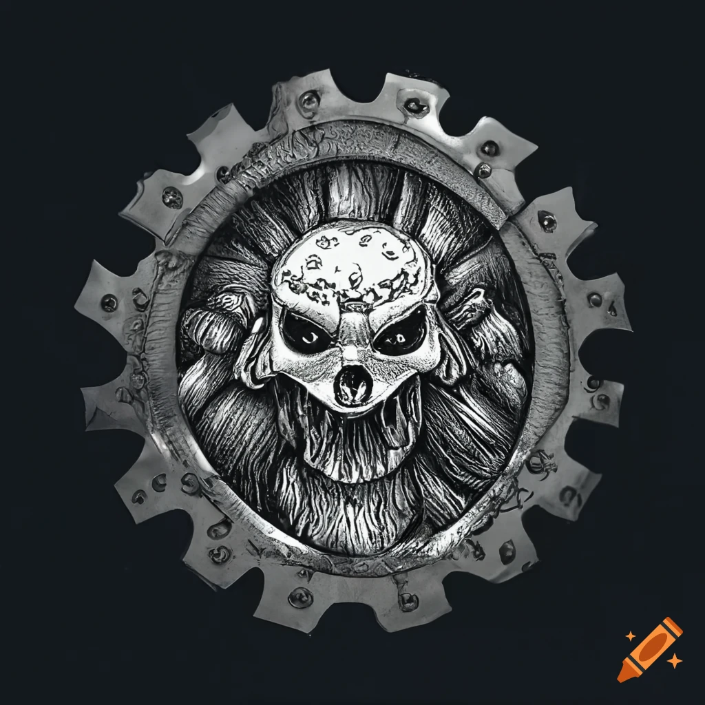 Sinister chain gear on Craiyon